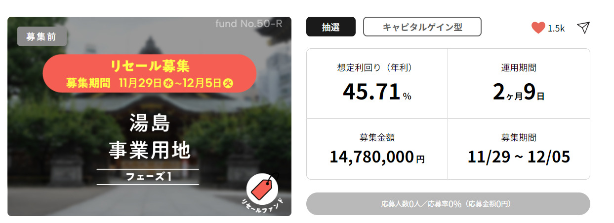 利回り45.71%！？COZUCHIのリセールファンド募集が見逃せない！ - yuyublog